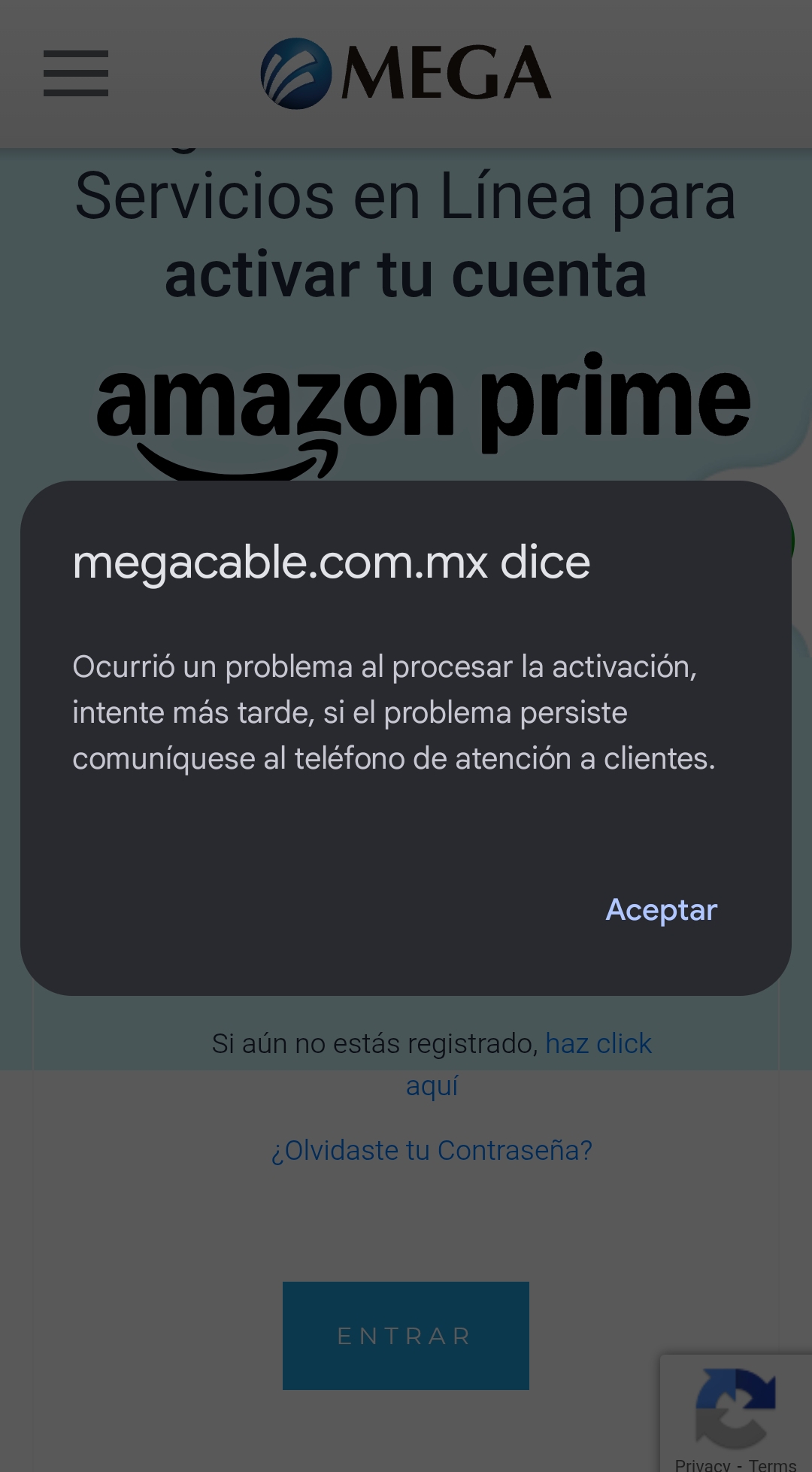 Asociar a megacable